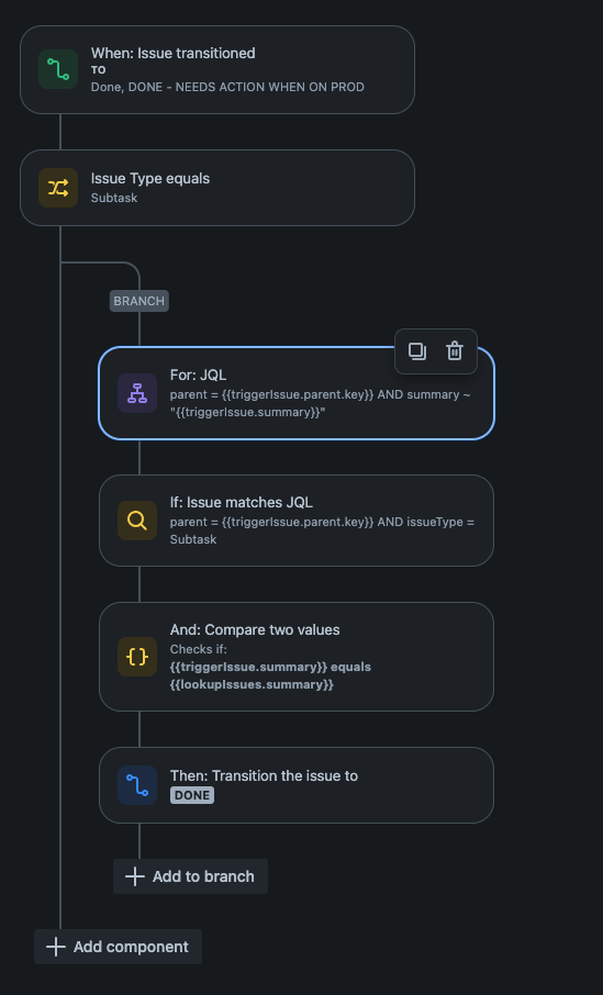 Solved: Automation: Transitioning a subtask when another s... Solved: Automation: Transitioning a subtask when another s...