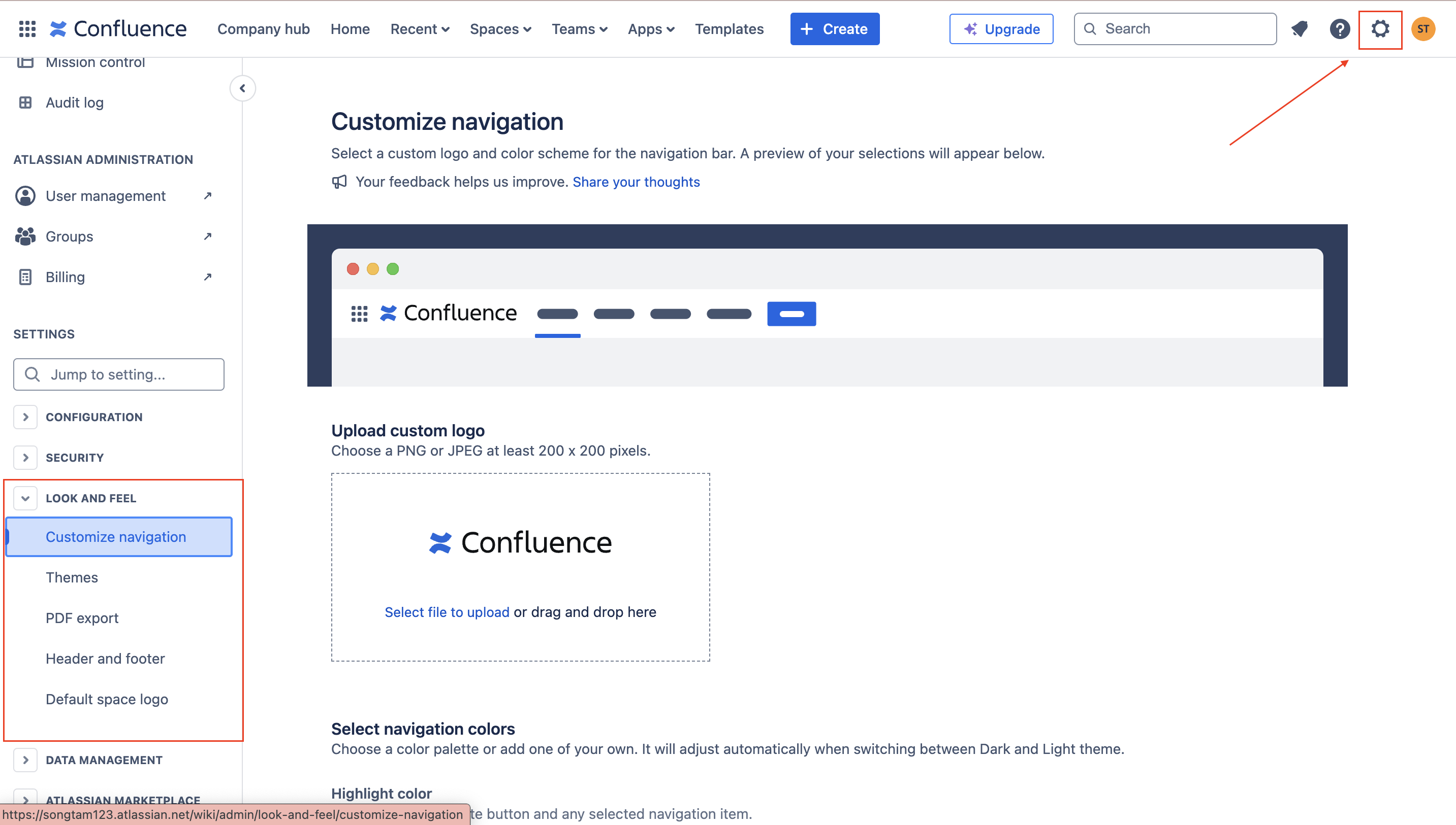 Confluence Logo, Spaces, Apps, Templates