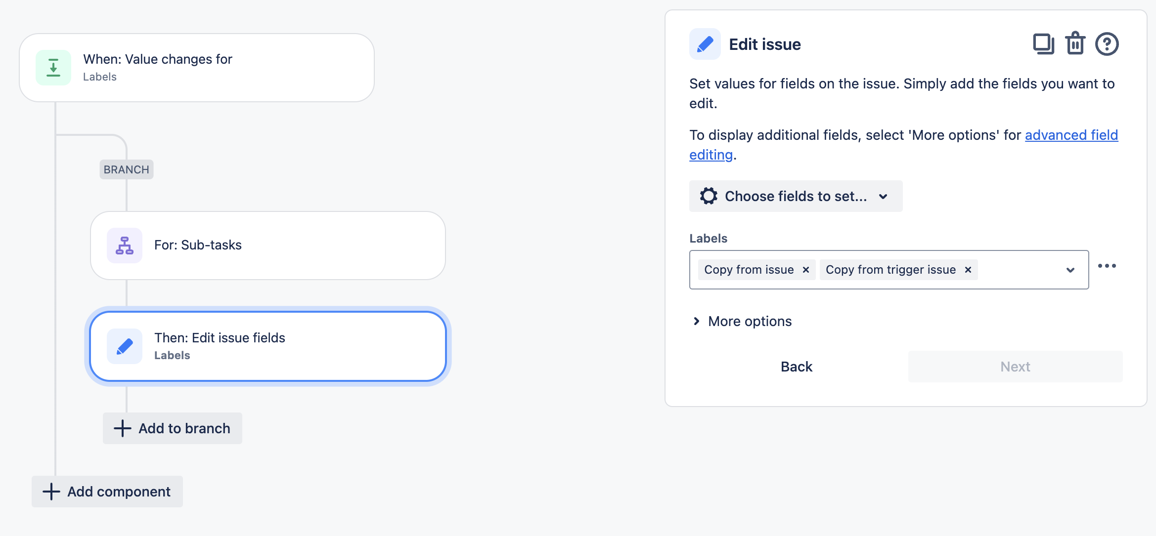 Solved: Automation for copy label to sub-tasks when adding...