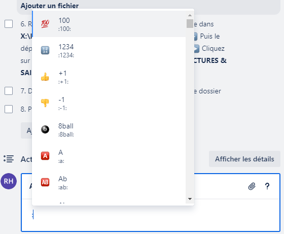 Upload Emoji on Trello