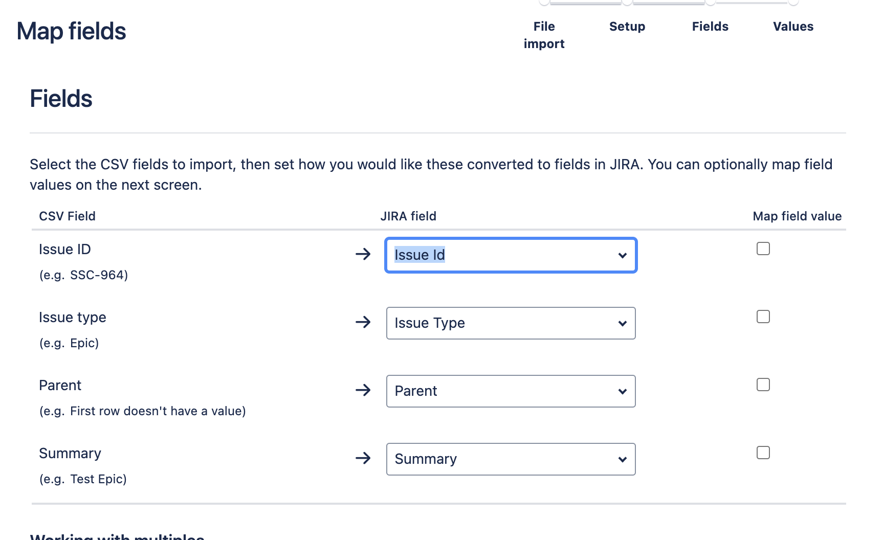 CSV import: Creating the issue as child issue to P... CSV import: Creating the issue as child issue to P...