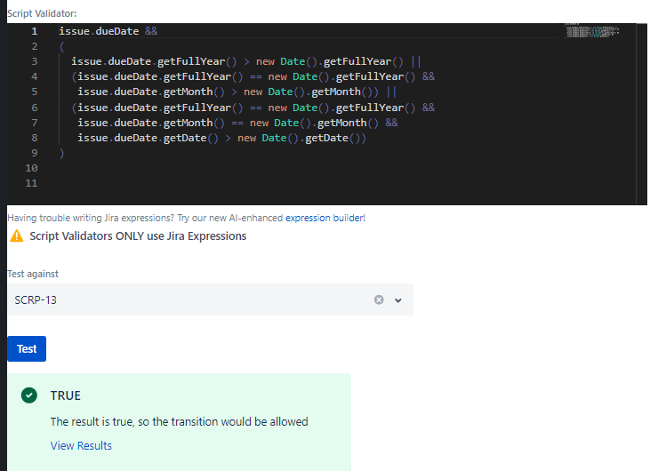 Solved: About ScriptRunner Examples