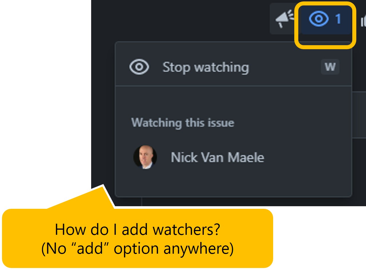 Add watchers to an issue while creating it - Atlassian Community