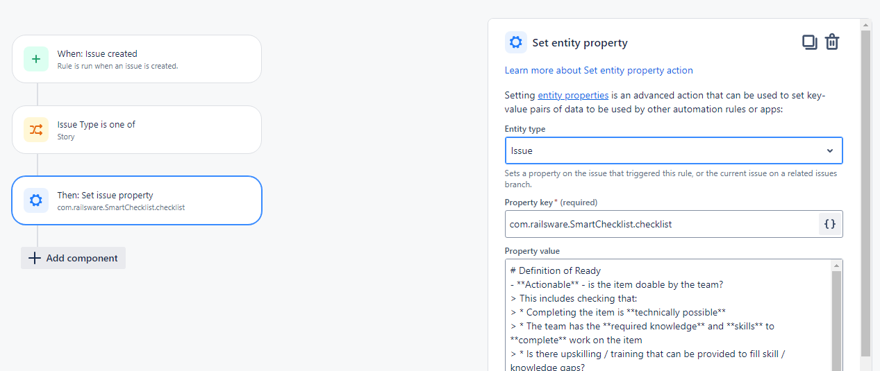 How To Add A Checklist To Issue Automatically So I