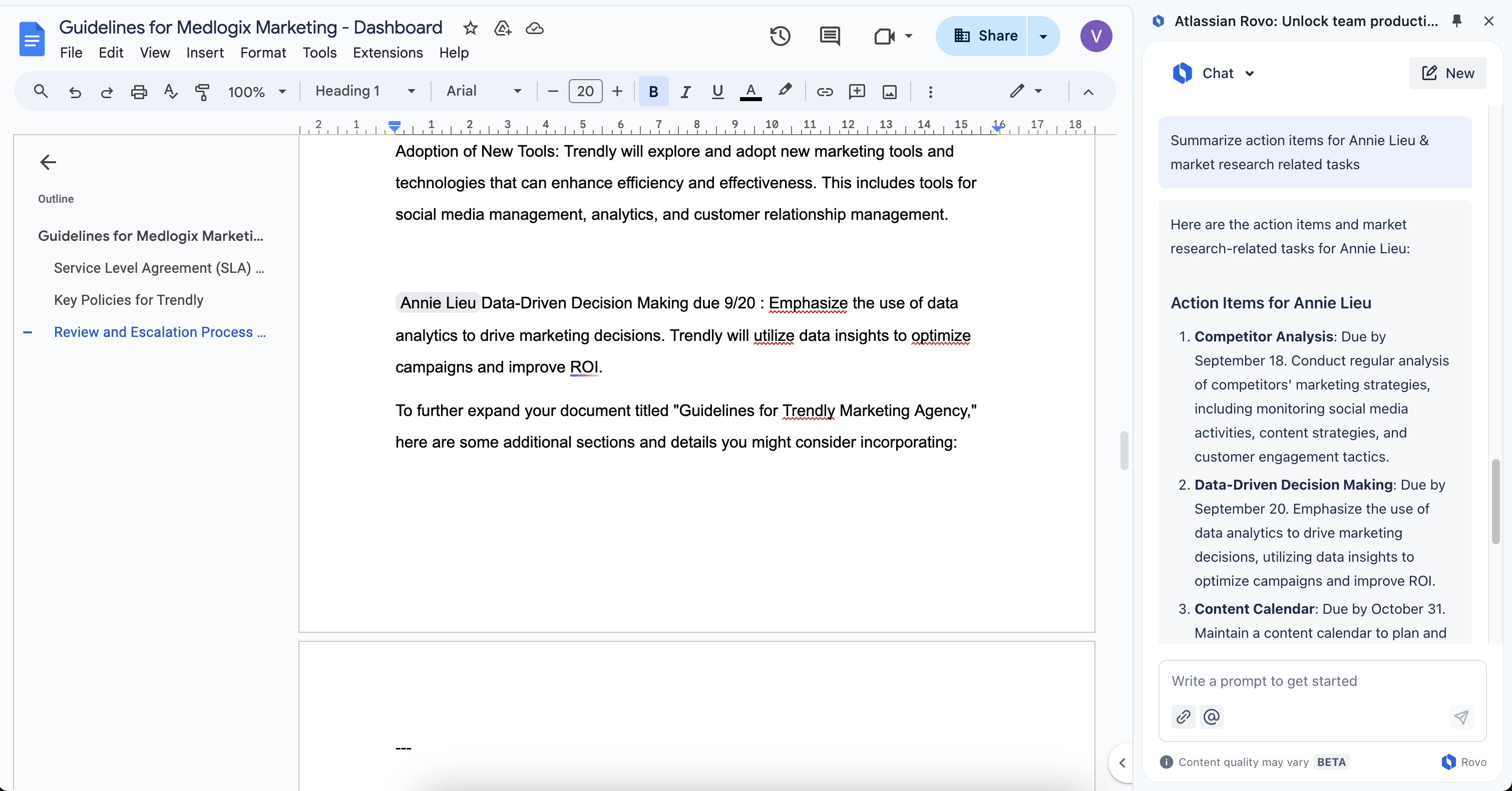 Rovo’s (Chrome) Browser Extension