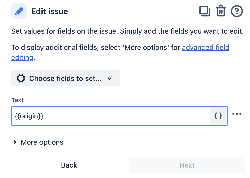 Automation: Copy value from "Original Estimate" fi...