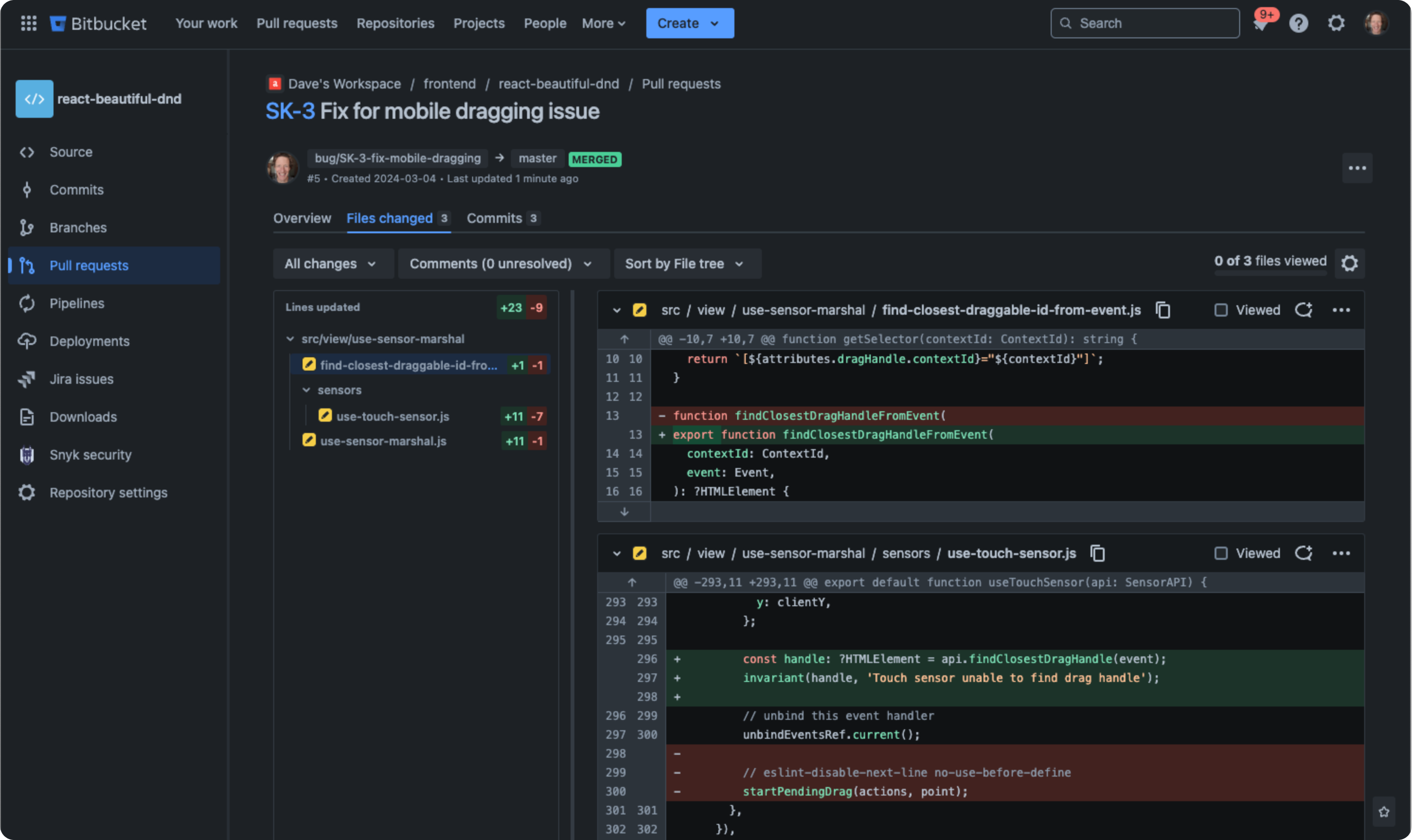 Dark theme for Bitbucket Cloud is here!