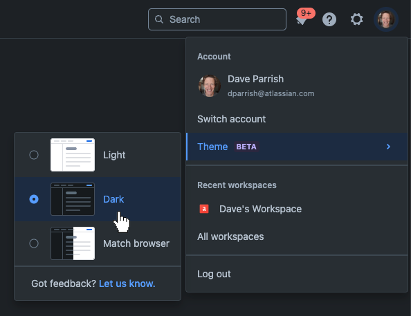 Dark theme for Bitbucket Cloud is here!