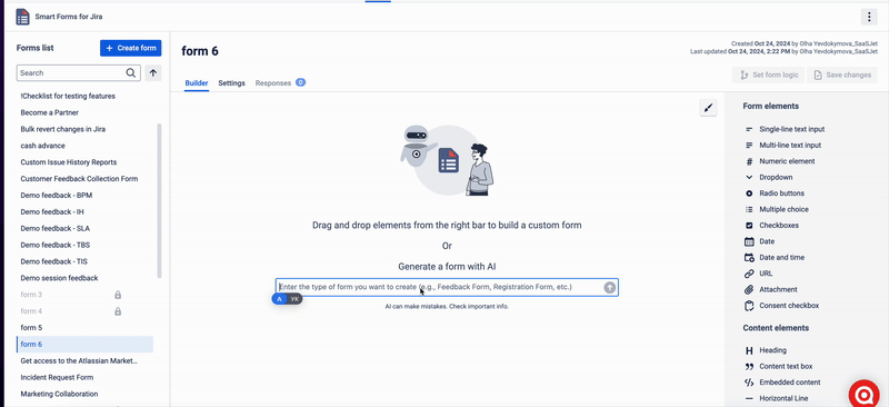 Let AI Build Your Jira Forms: Quick and Easy Setup... - Atlassian Community