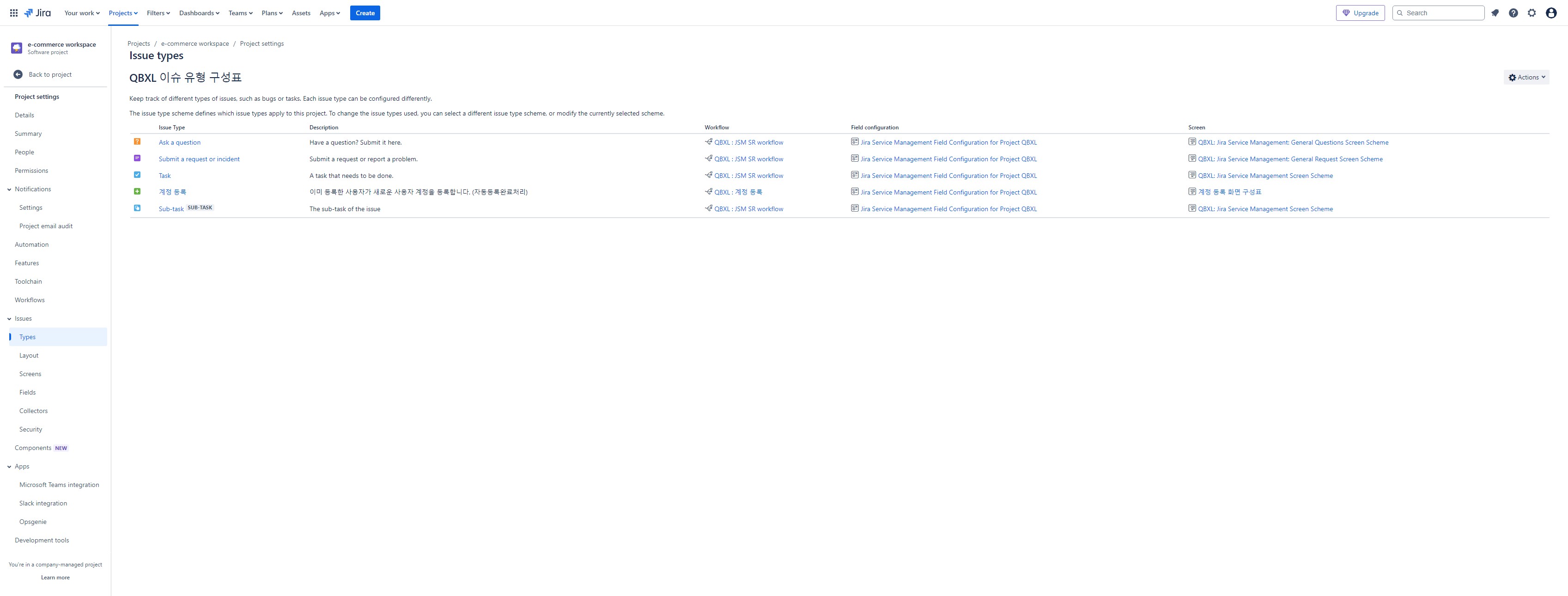Solved Issue Types Are Not Appearing Under Request Types