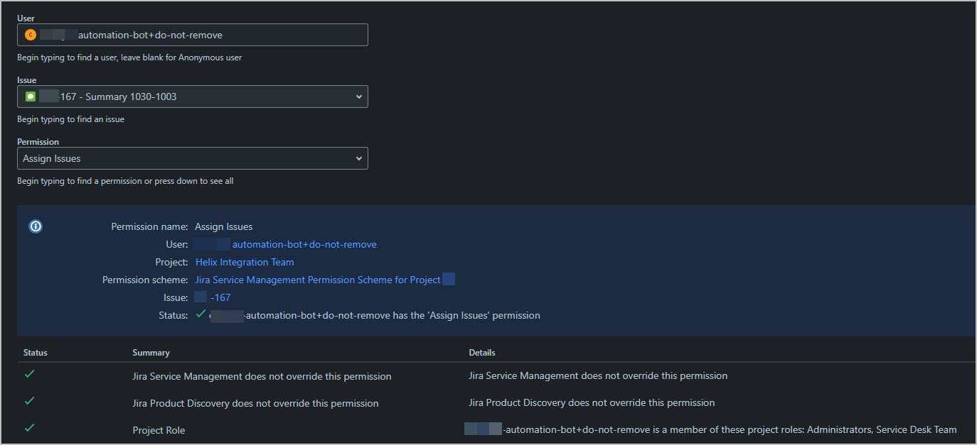 Assign User - (Specified user does not exist or yo...