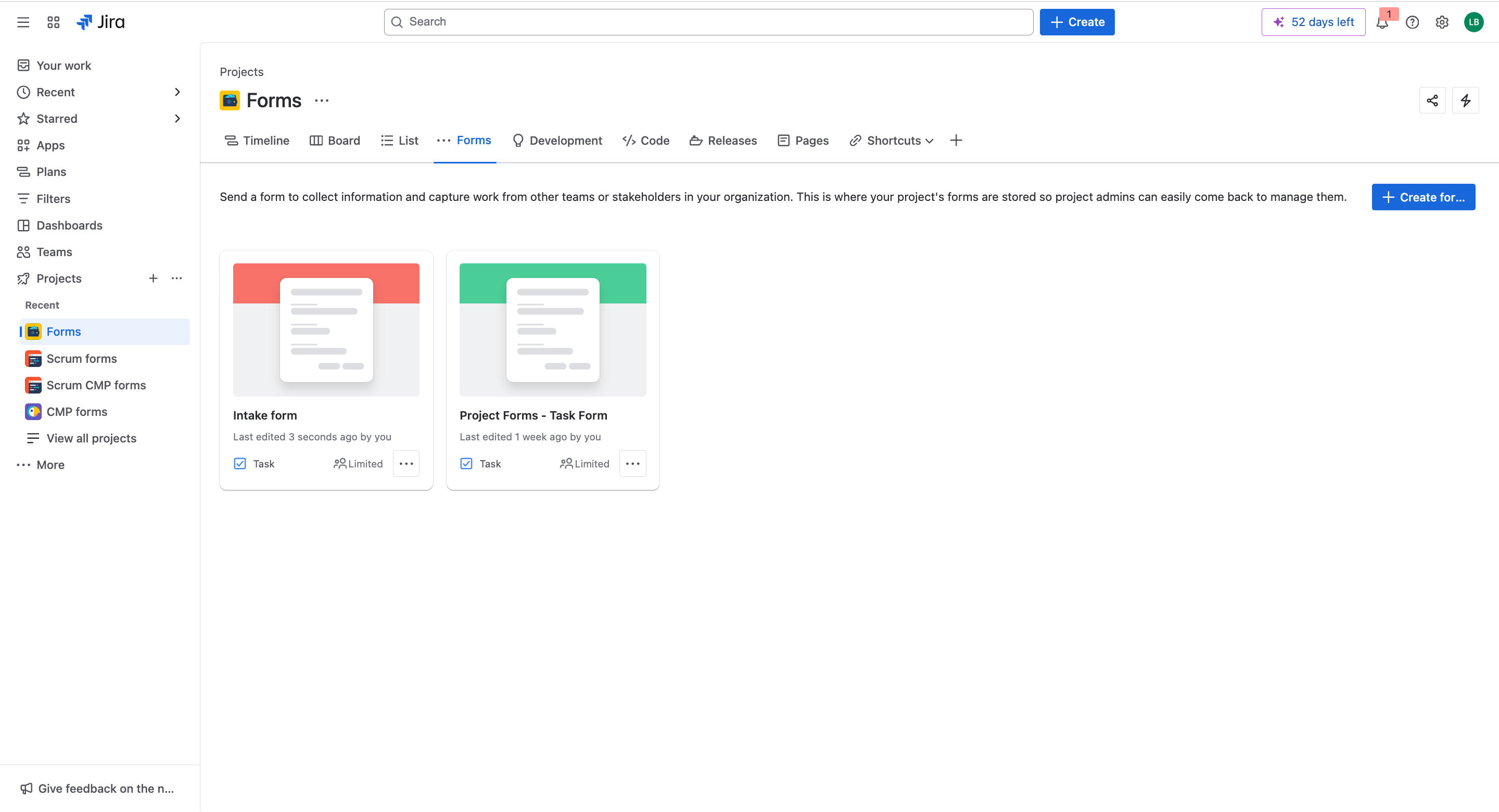 Forms In Jira Cloud Software Projects