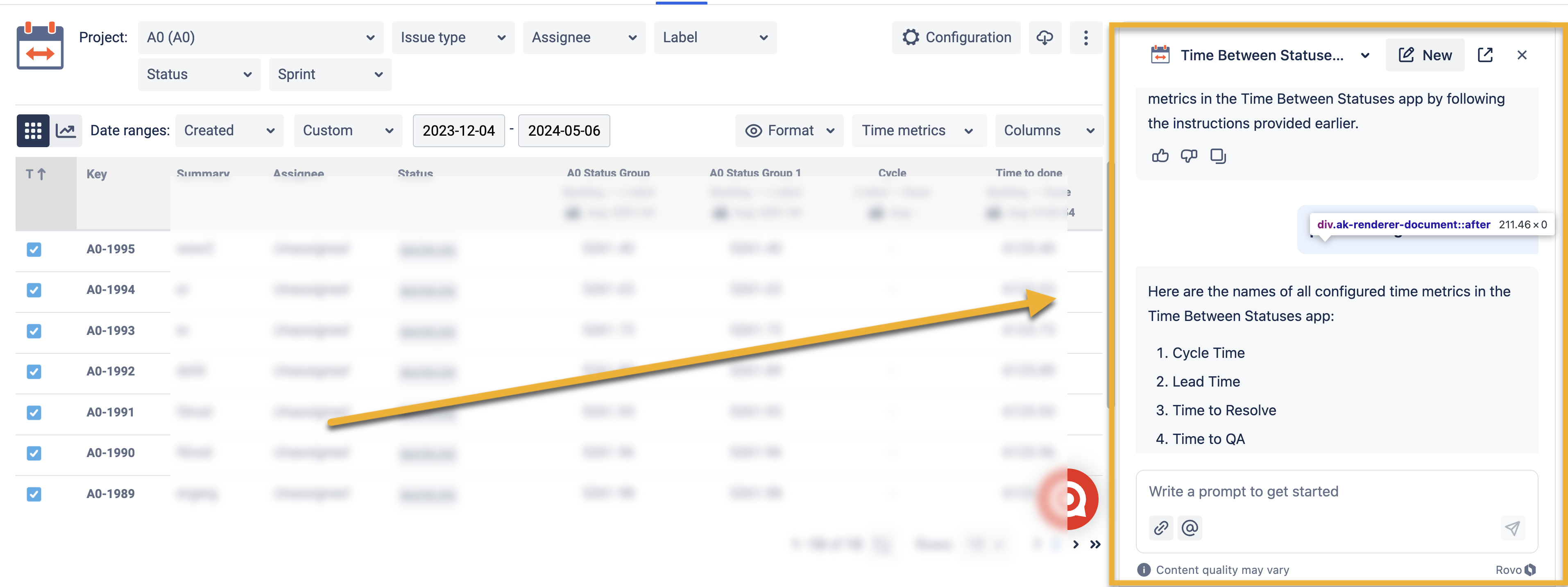 Rovo + Time Metrics Tracker = Perfect Collaboratio... - Atlassian Community