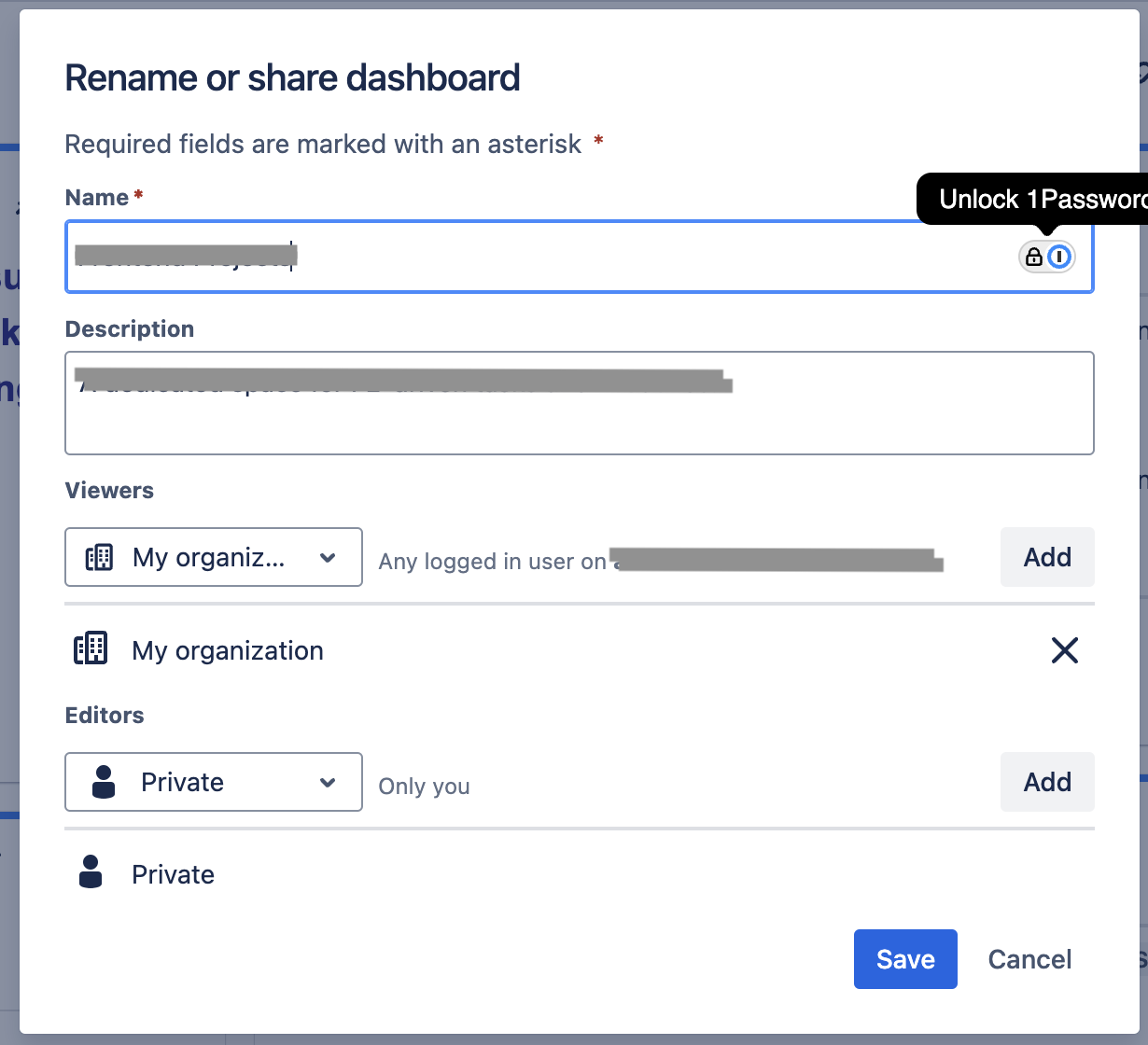 Trouble updating Dashboard Permissions via UI