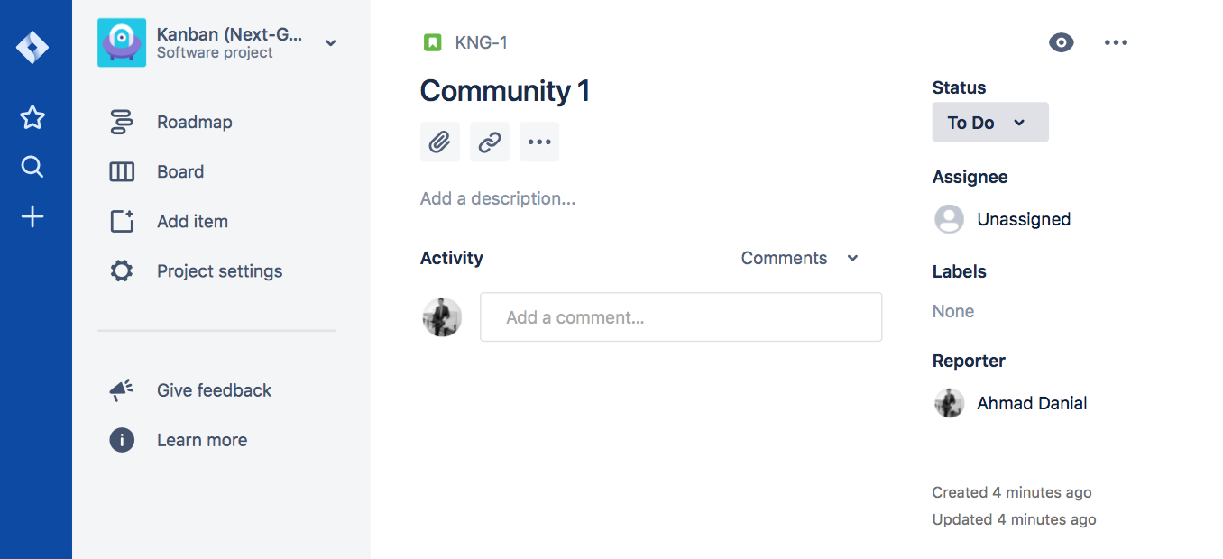 Time logging in the new Jira experience