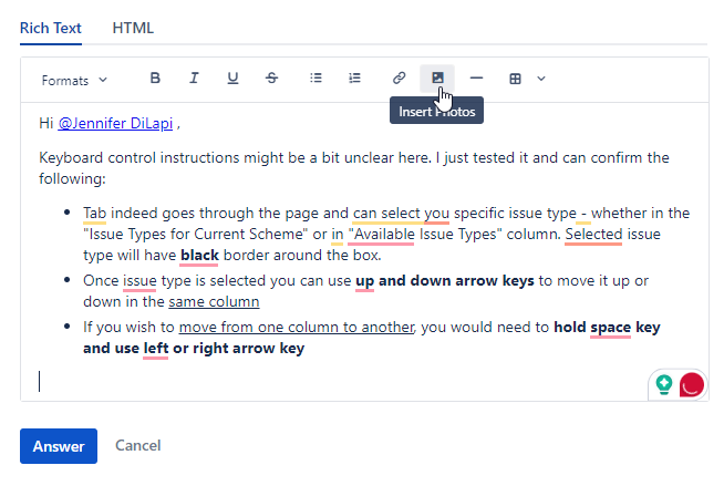 Solved: Why am I unable to drop an issue type from an Issu...