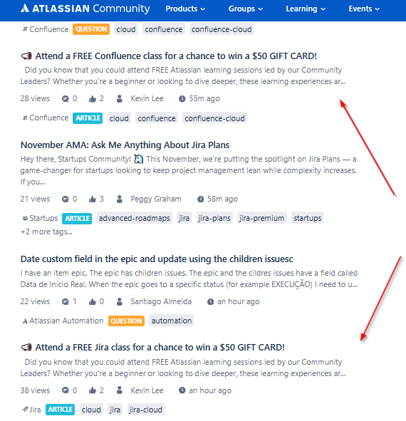 📣 Attend a FREE Confluence class for a chance to ... - Atlassian Community