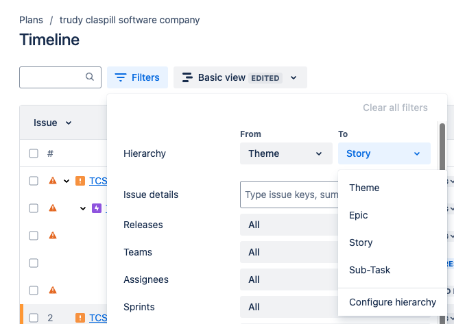 Solved: Why can't sub-tasks for a story in an epic under a...