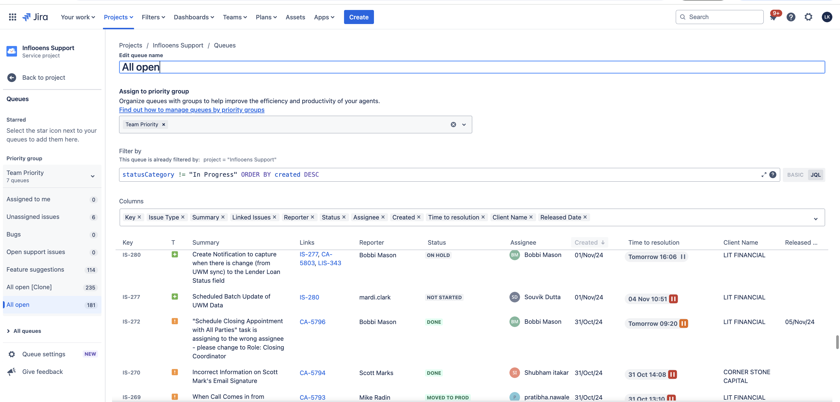 Solved: "Open requests" field in JIRA Service Portal still...