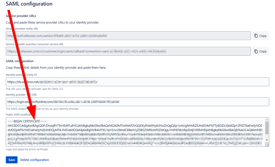 Problems with Portal only Customer SSO Azure AD (E...
