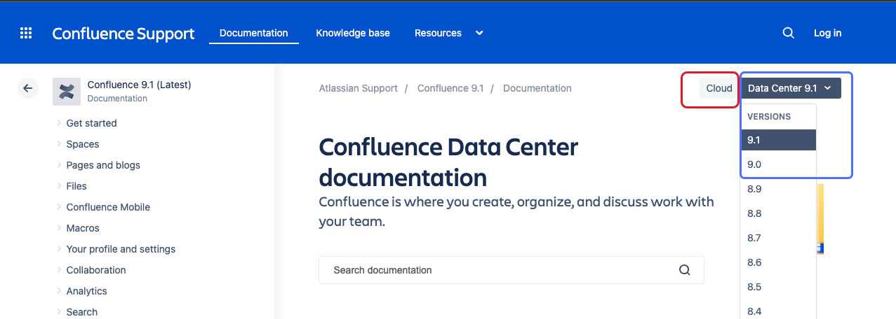 Hello a dont have acces to the this bar on conflue...