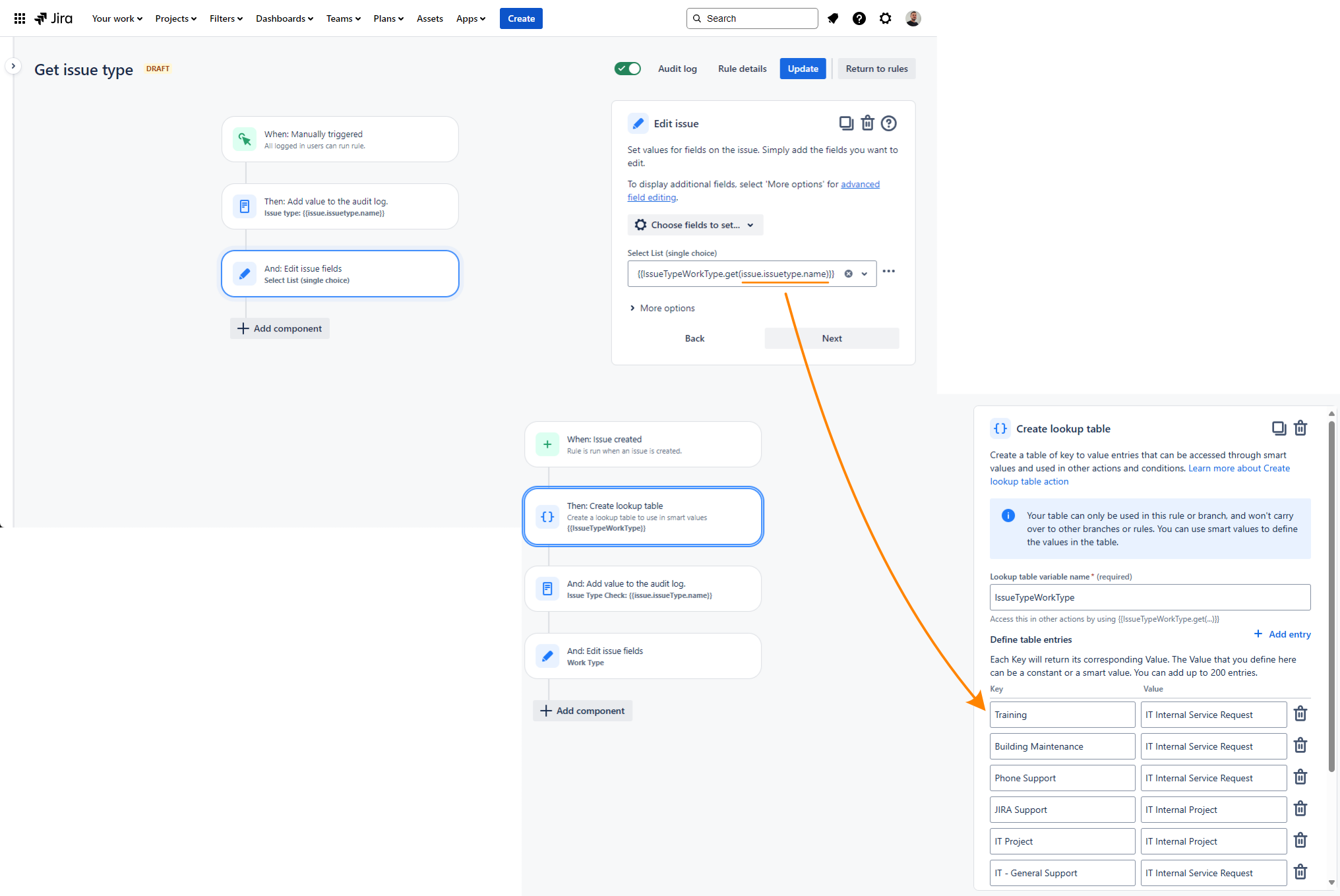 Solved: Using Automation - LookUp Tables to Set a Departme...