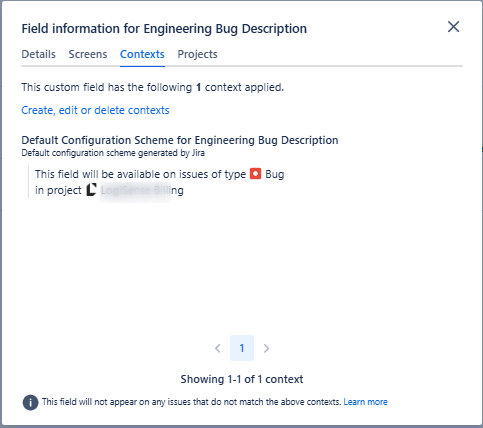 Create a custom description template to be used by...