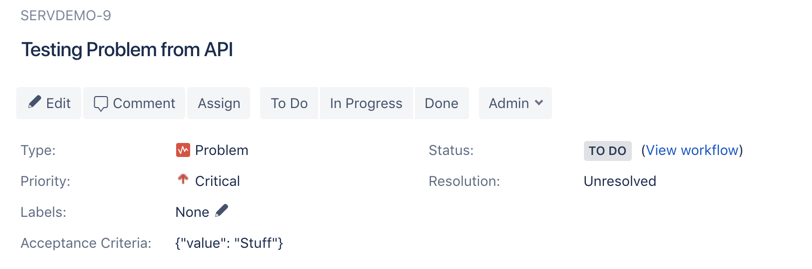 Solved: Operation value must be an object from issue creat...
