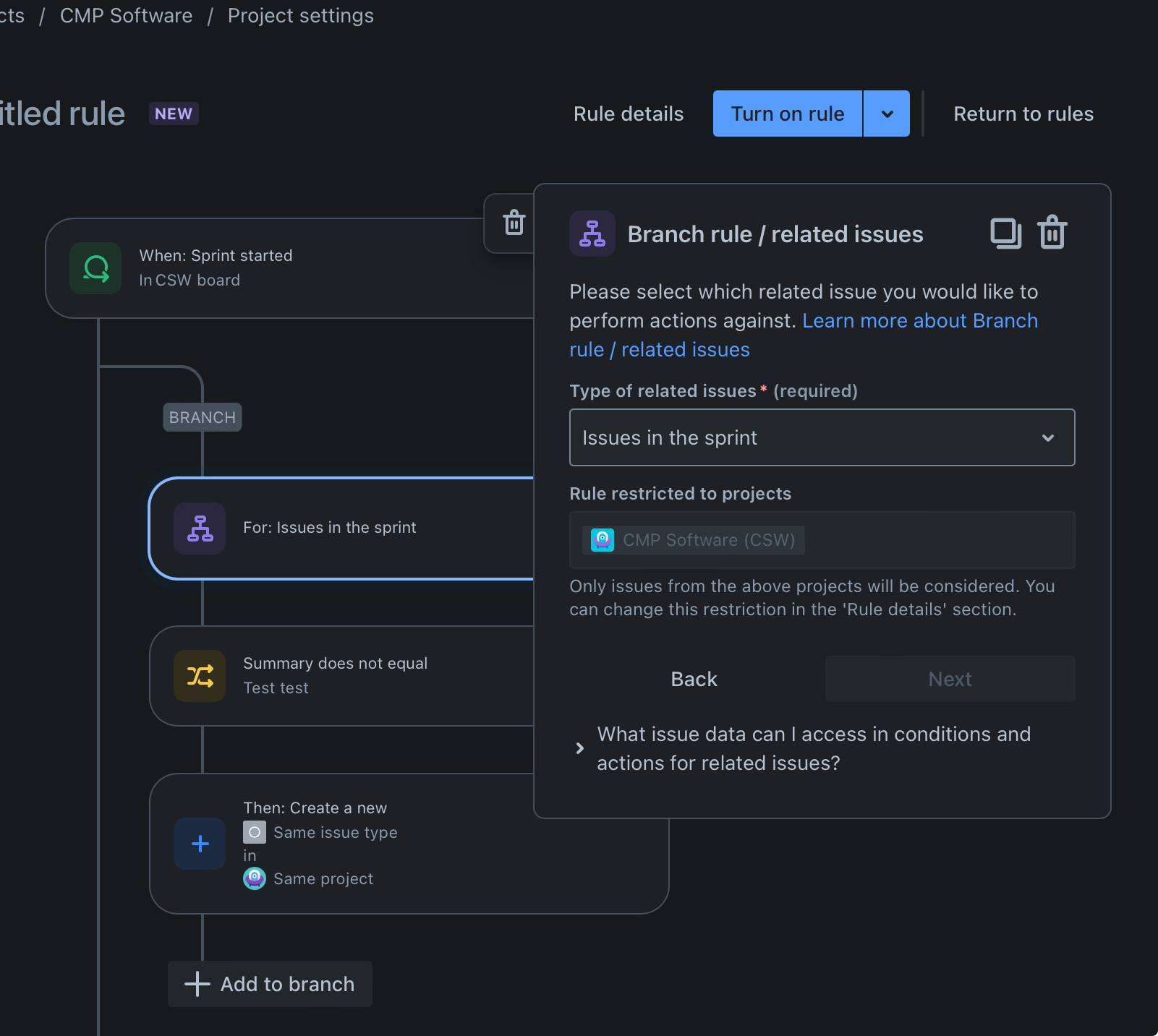 Automation Create Task In New Sprint If Task Does