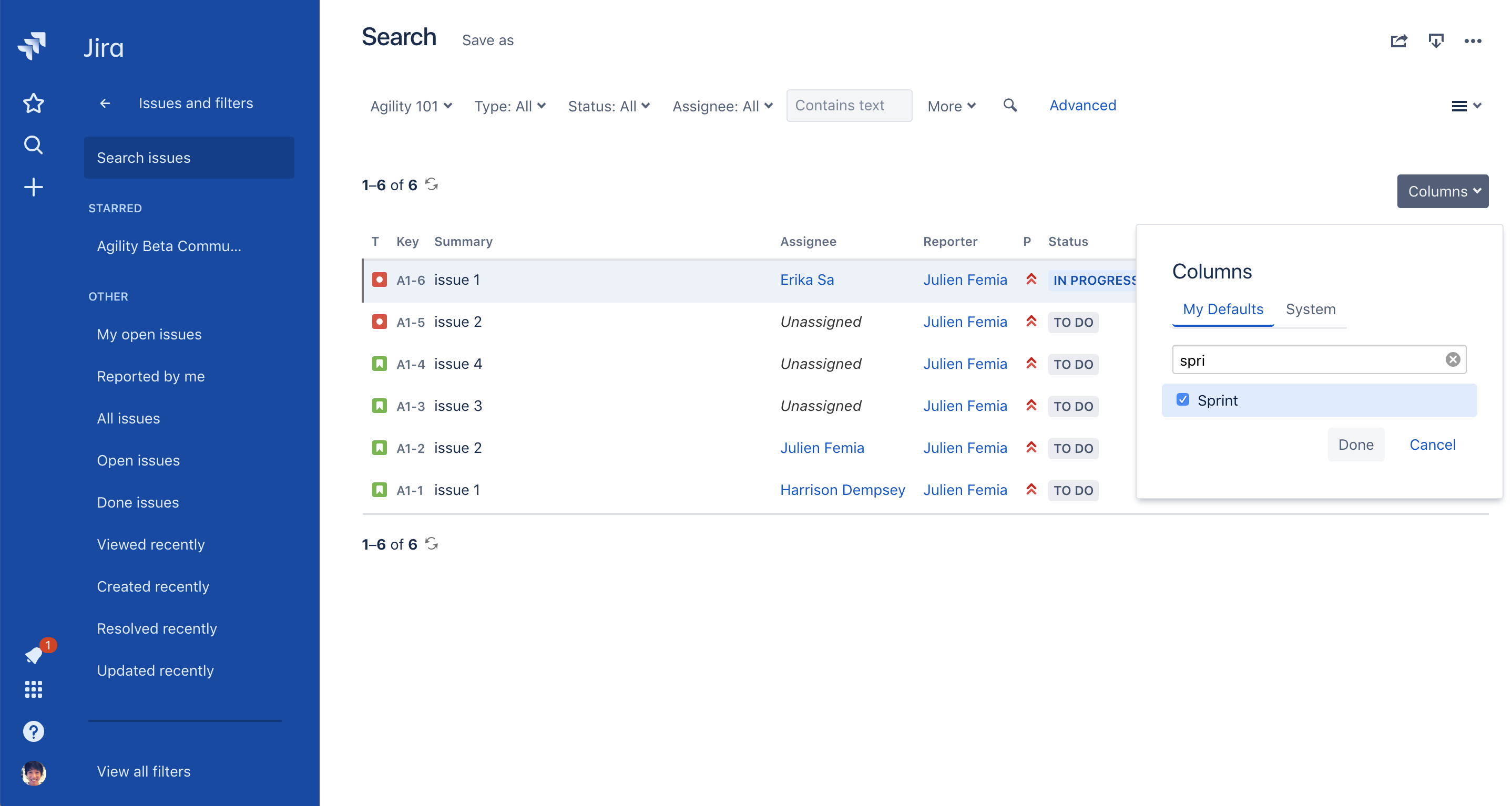 Getting started with next-gen projects in Jira Software Cloud