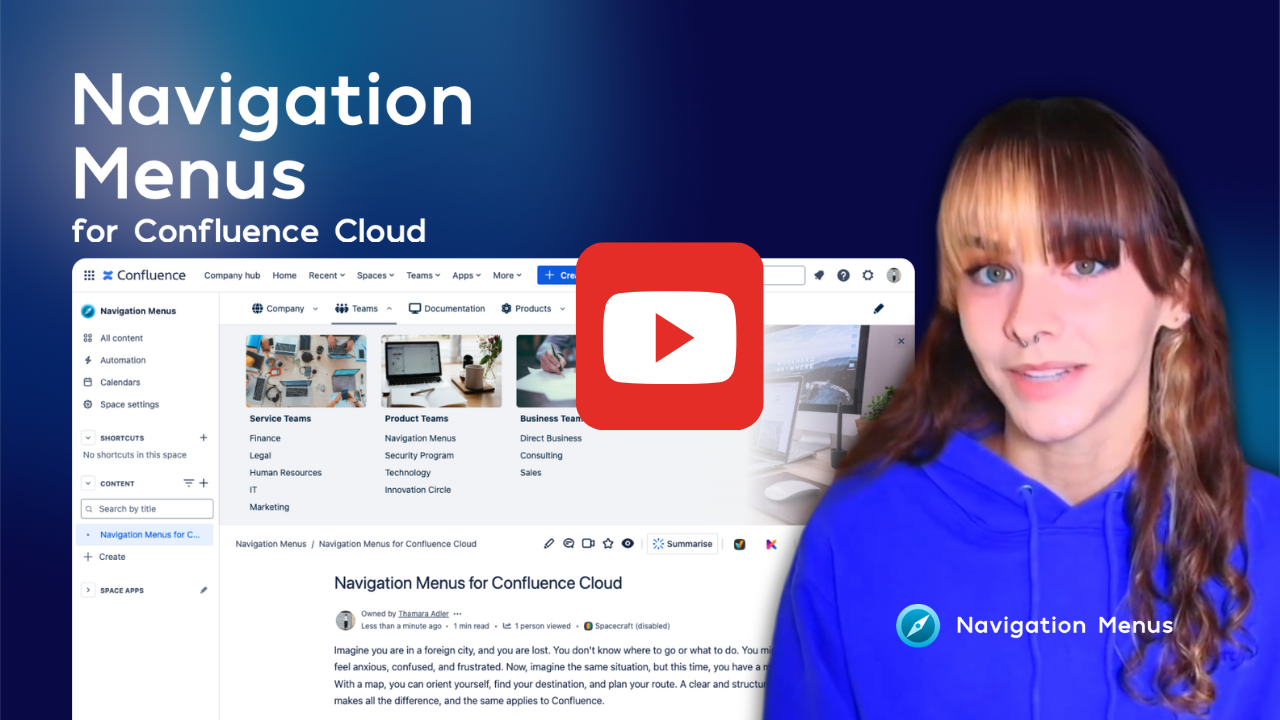Ways to improve Confluence Navigation if you have ... - Atlassian Community