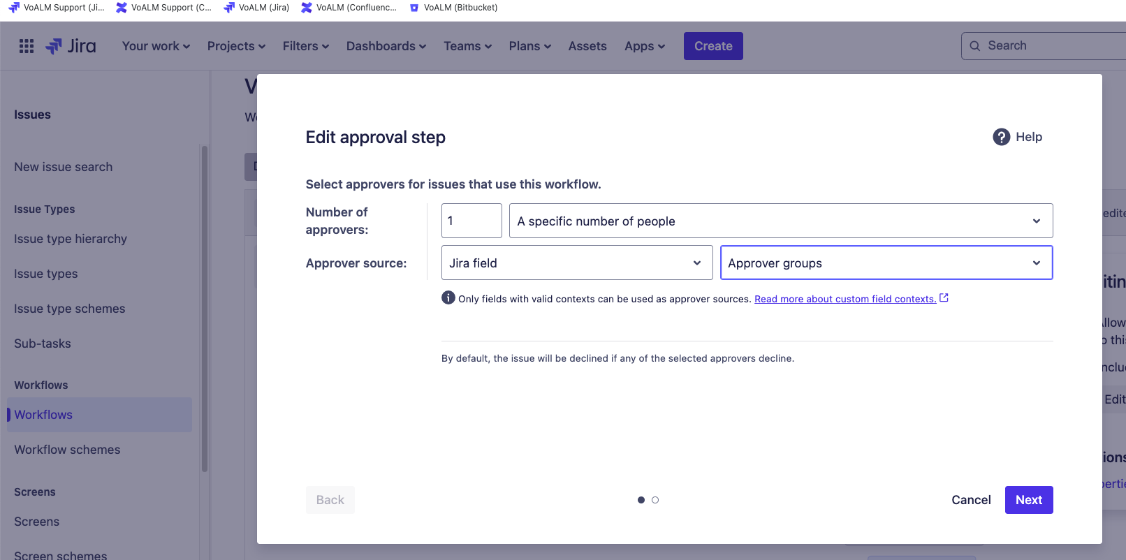 How to create approver groups for workflow status ...