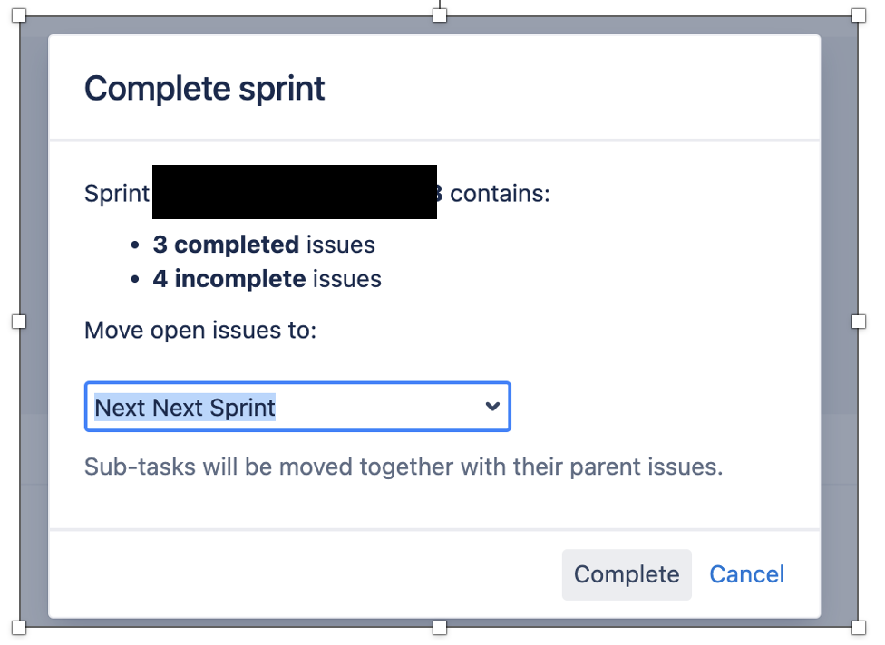 Solved: How to Shift Incomplete Work and Future Sprint Ite...