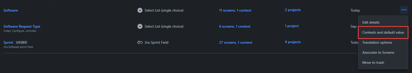 How to change the choices in a drop down