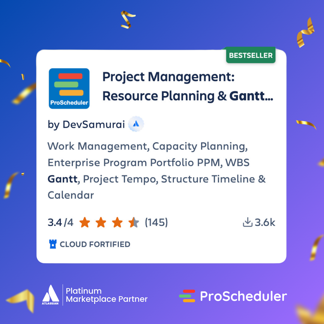 TeamBoard ProScheduler has earned the Bestseller b... - Atlassian Community