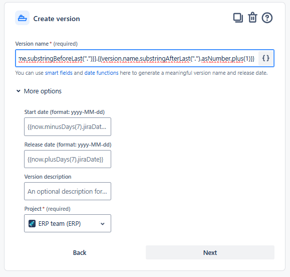 Solved: Automation for naming and creating a new version