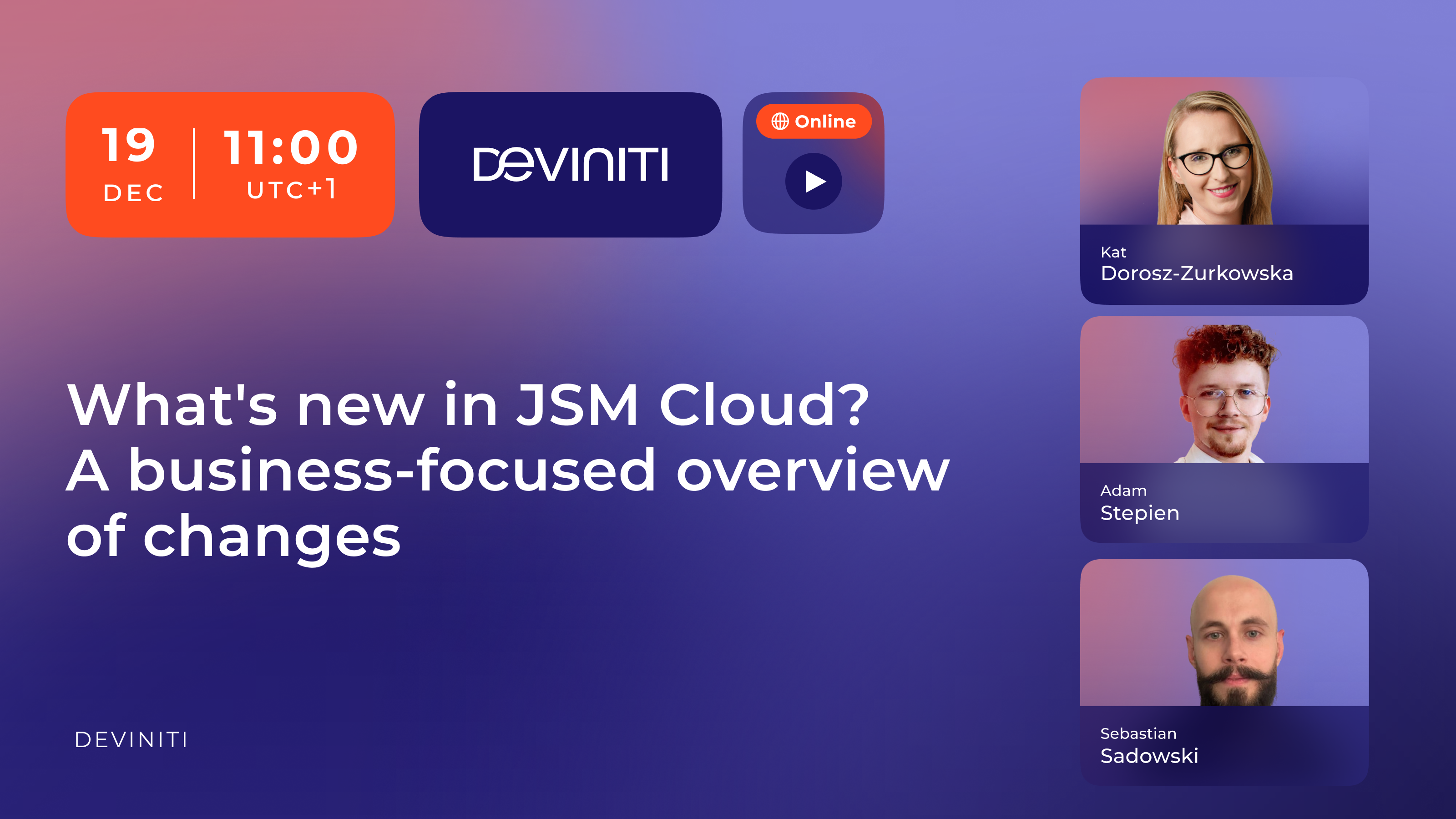 Unlock the Future of JSM Cloud: A Webinar You Won’... - Atlassian Community