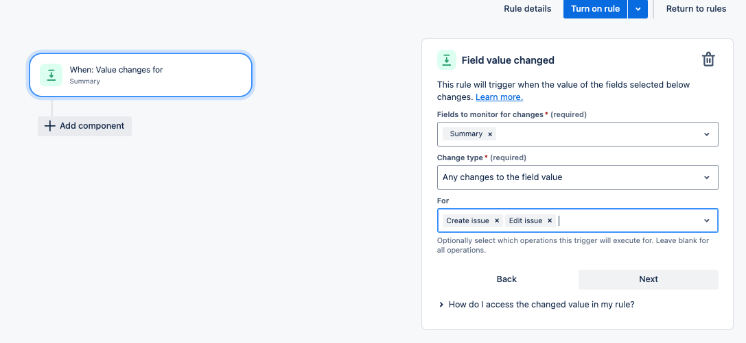 Solved: Automation: Issue Condition for multiple values Solved: Automation: Issue Condition for multiple values