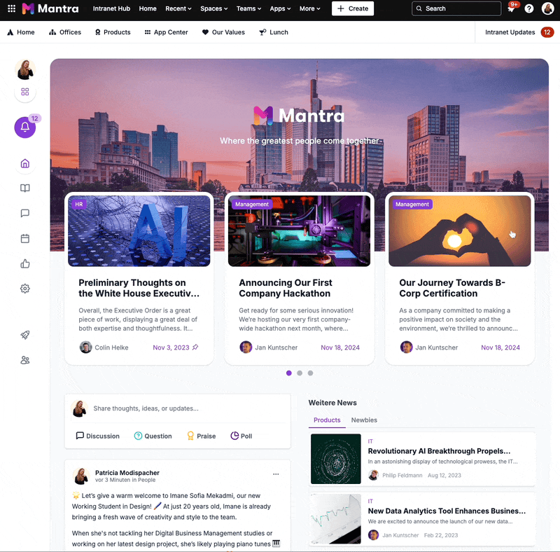 20 Intranet Content Ideas to Boost Engagement 🚀 - Atlassian Community