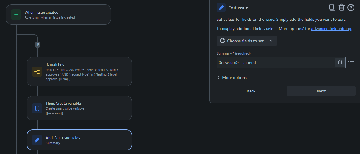 Solved: How to update the Summary field by appending text ...