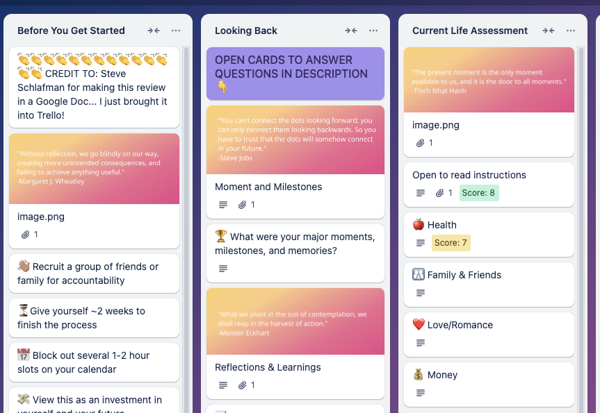 Annual Planning... but make it Trello :) - Atlassian Community