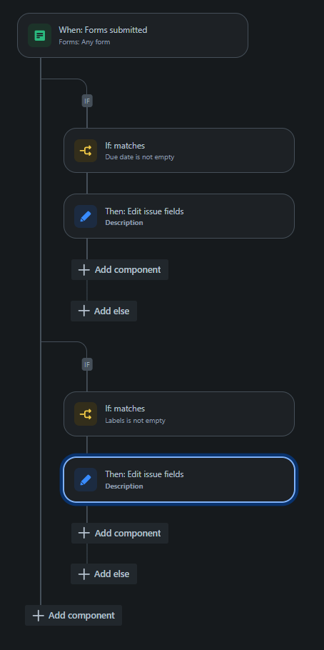 Iterate over form values on submit and list the no...