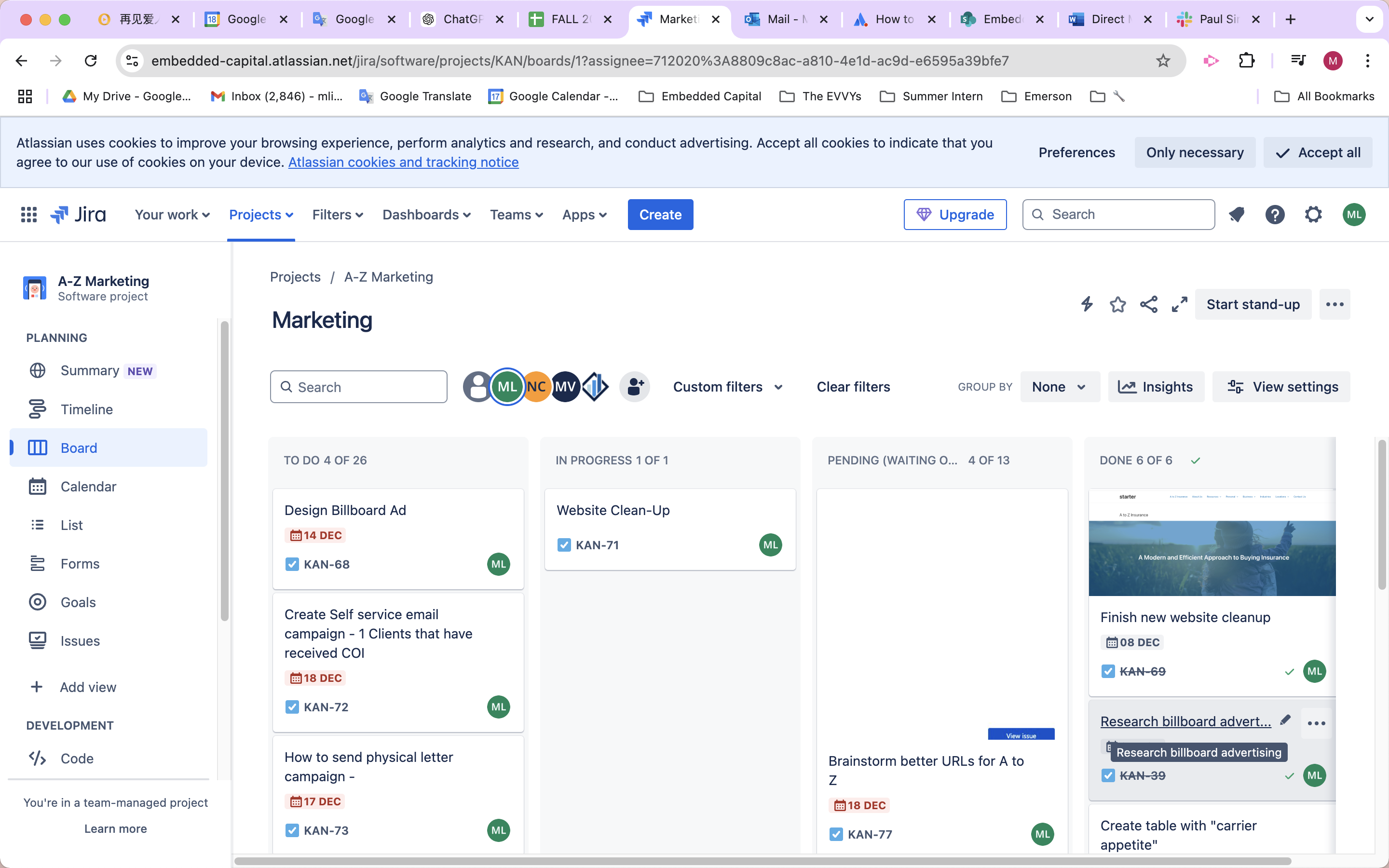 How to get newly created tasks to show up top of t...
