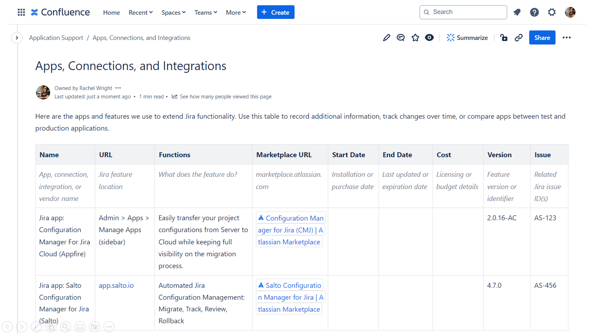 Jira Image of the Day: Documenting Apps, Connectio... - Atlassian Community