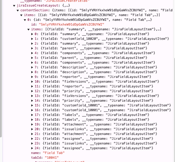 All standard fields for Create issue modal duplica...