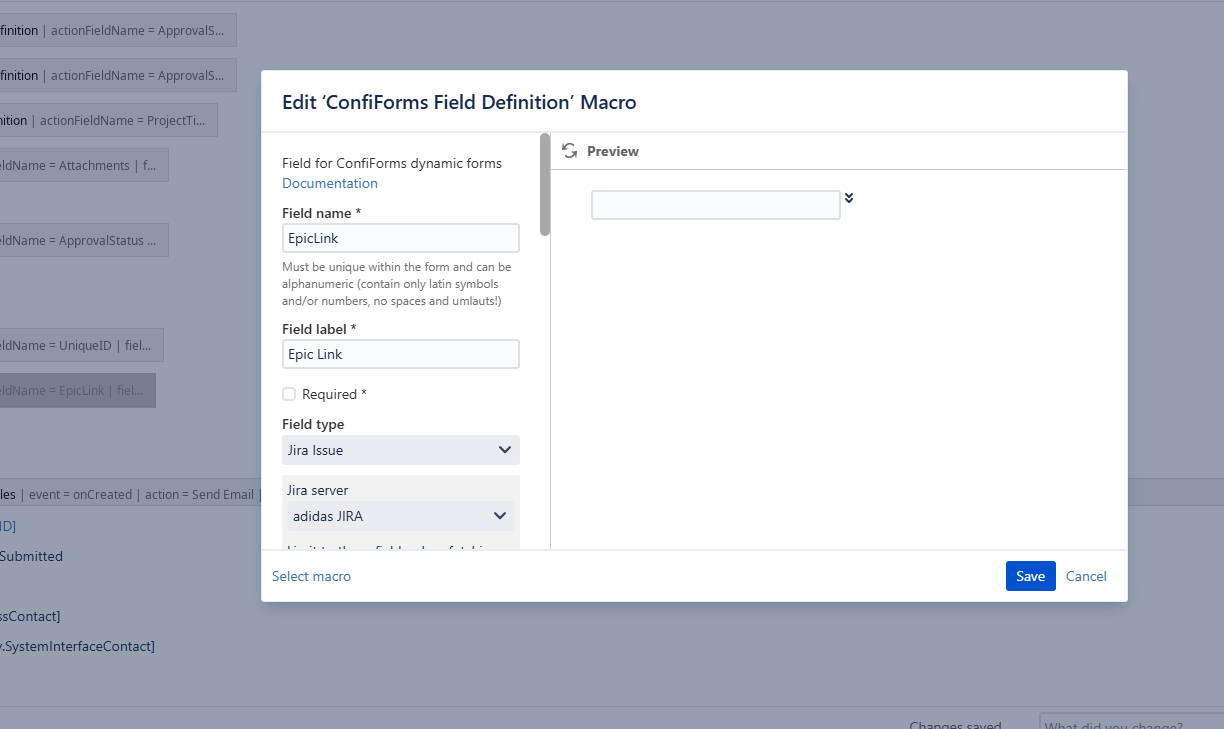Solved: Using ConfiForms to set value in a custom Jira fie...