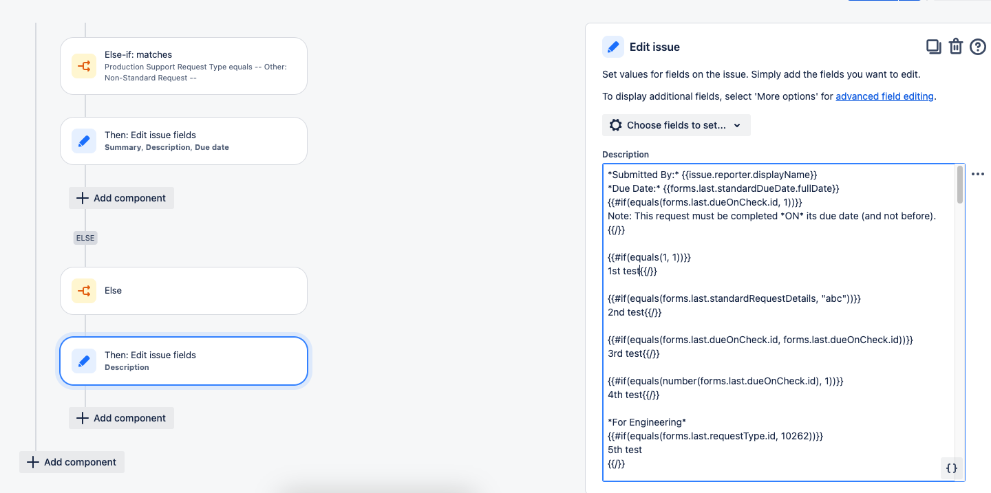 Checking the ID of a form field response in Automa...