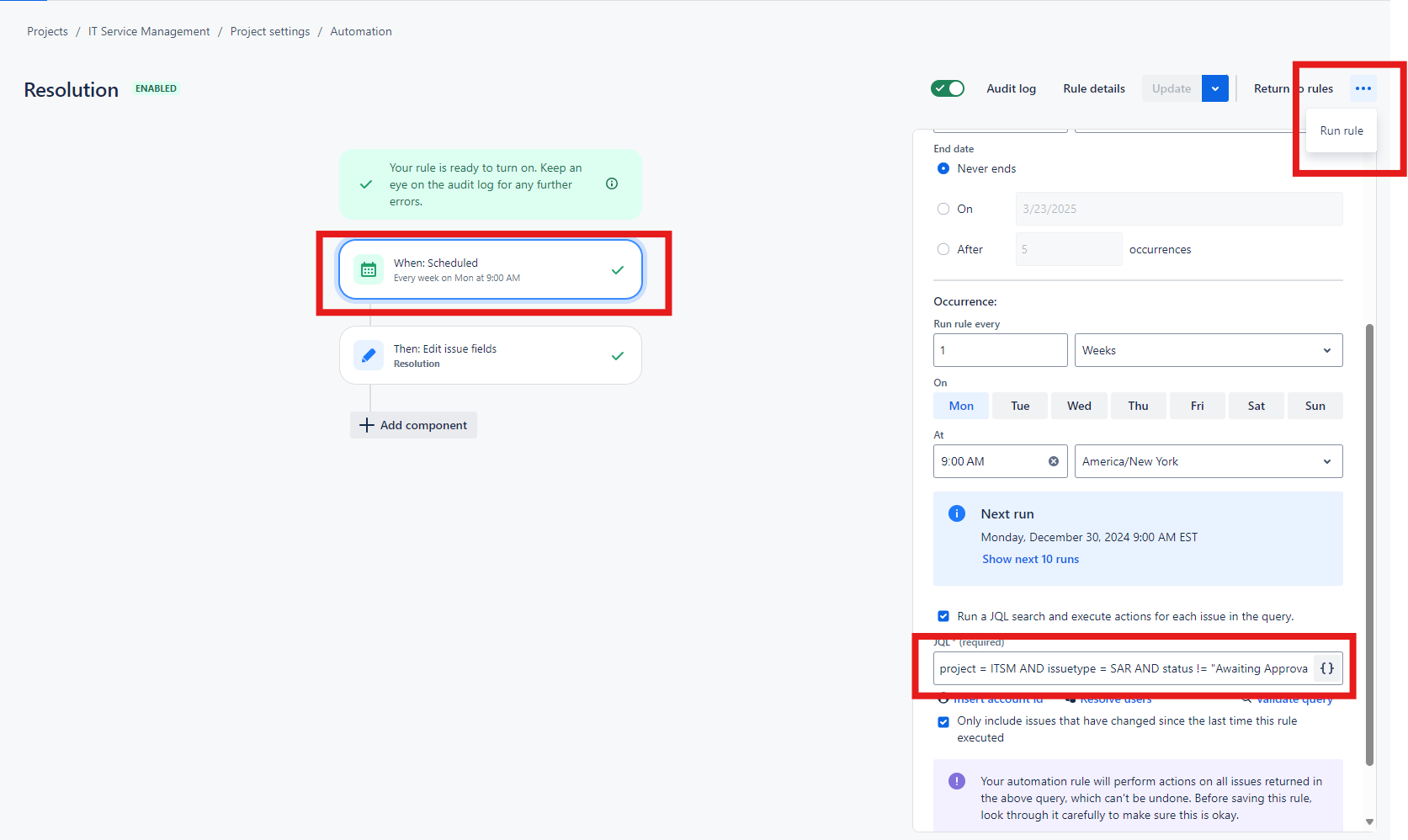 Solved: Can you bulk change the Resolution field?