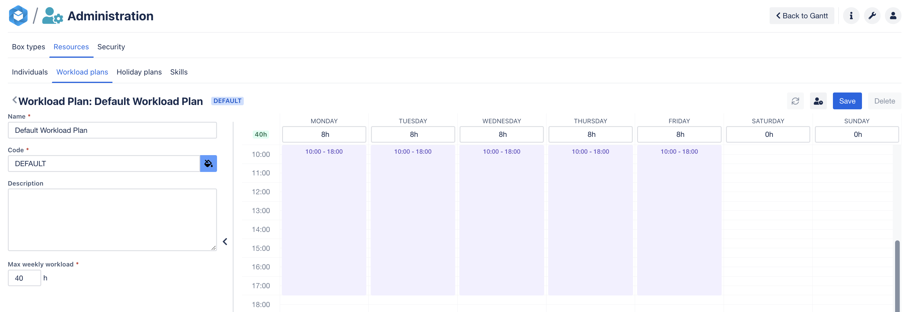 Solved: JIRA BigPicture GANTT, Non-Working day not counted