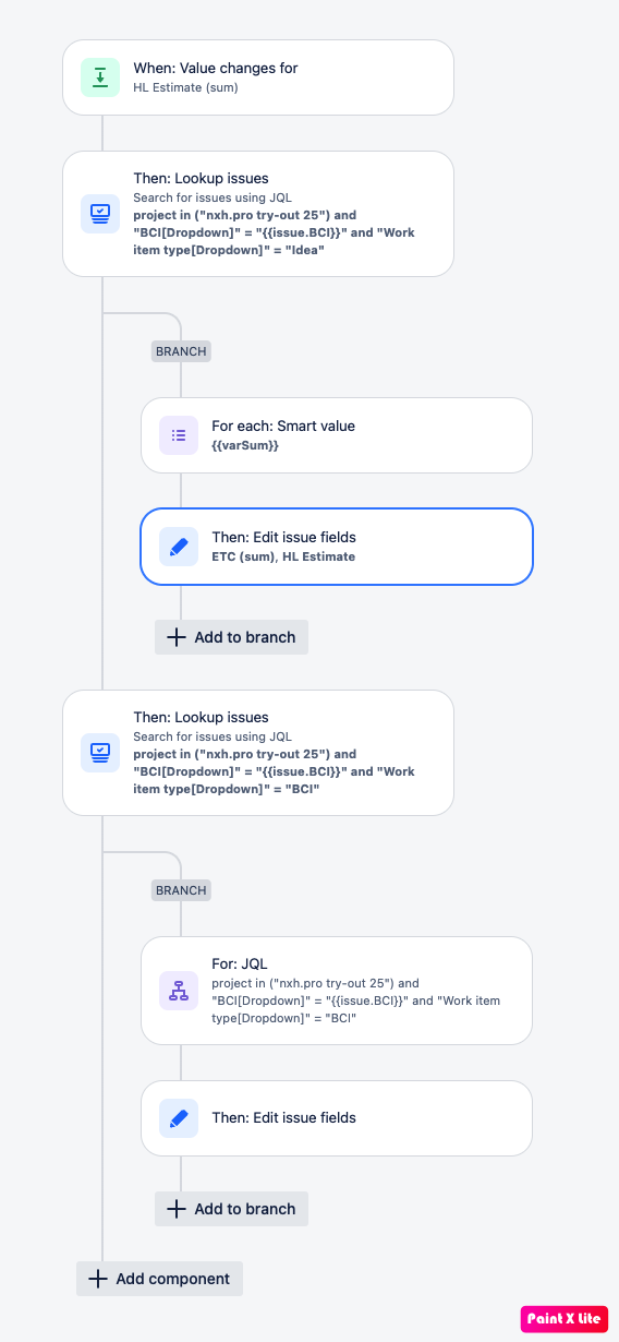 Solved: Automation: variable outside branch